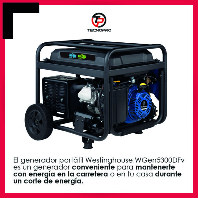 Generador Eléctrico Westinghouse 6500 W Max - Laptops Tecnopro